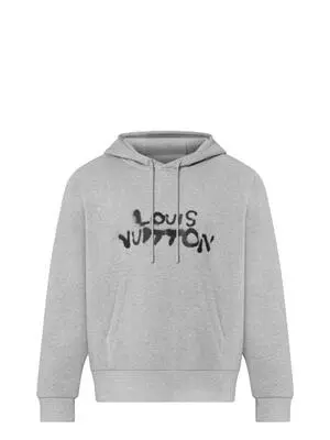 LOUIS VUITTON Pattern Printing Hoodie - Grey