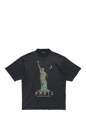 Balenciaga Balenciaga Paris Liberty T-shirt 'black' Black