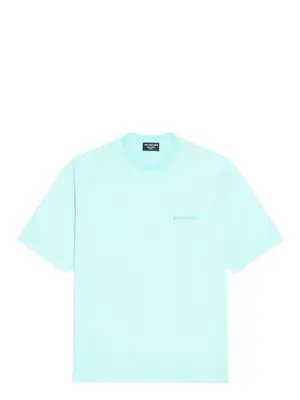 BALENCIAGA Balenciaga Logo T-shirt Medium Fit 'mint Tint'