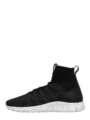 Nike Nike Free Flyknit Mercurial High Top Sneakers Black