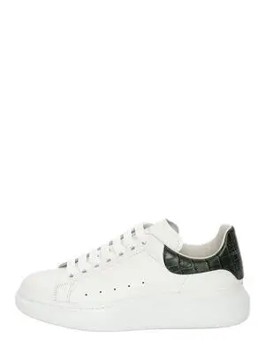Alexander McQueen Alexander McQueen Oversized Sneaker White/forest Green