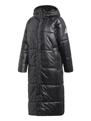 Adidas Padded Long Jacket - Black