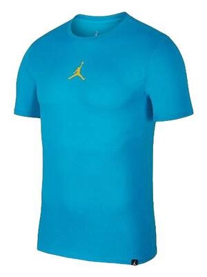 JORDAN Air Iconic Quick-dry Training Tee - Blue