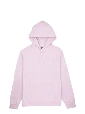 CONVERSE Standard-fit Pullover Hoodie With Embroidered Star Chevron - Pink
