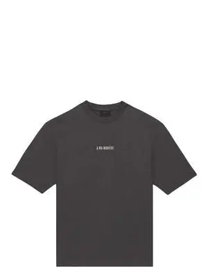 JORDAN X A Ma Maniere T-shirt 'fog Light Cream - Grey