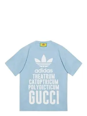 Gucci X Adidas Cotton T-shirt - Blue