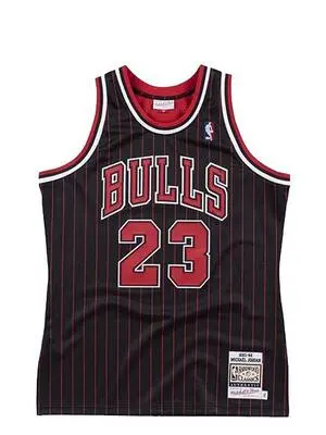 Mitchell & Ness Nba Chicago Bulls Michael Jordan Jersey - Black