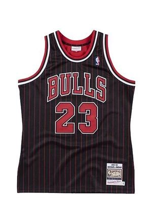 Mitchell & Ness Nba Chicago Bulls Michael Jordan Jersey - Black