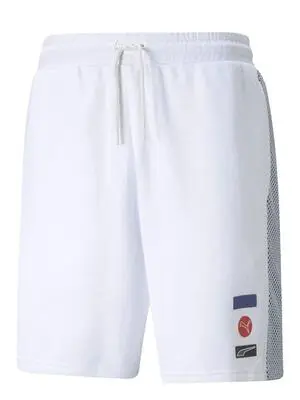 PUMA Decor 8 Shorts - White/red/blue