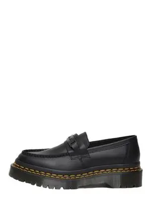 Dr. Martens Penton Bex Double Stitch Leather Loafers - Black
