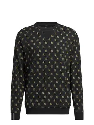 Adidas Monogram Crewneck Sweatshirt - Black