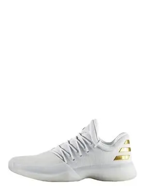Adidas Harden Volume 1 'mvp' Low Top Basketball Sneakers - White/goldyellowgold