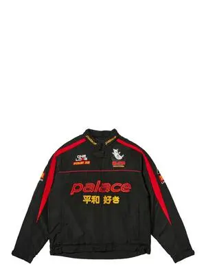 PALACE Faster Jacket - Black/red