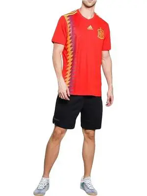 Adidas World Cup Spain 18/19 Home Jersey 'red - Red/yellow