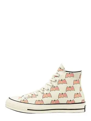 CONVERSE Chuck 70 Hi Batman 80th Anniversary Sneakers - White/orange