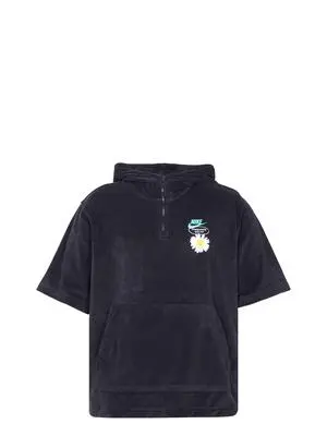 Nike Embroidered Daisy Logo Short Sleeve Hoodie - Multi-color