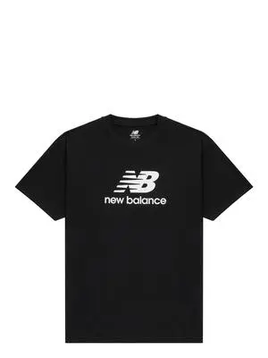 NEW BALANCE Essential Logo T-shirt Asia Sizing - Black