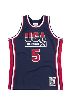 Mitchell & Ness Team Usa 1992 David Robinson Basketball Jersey - Navy
