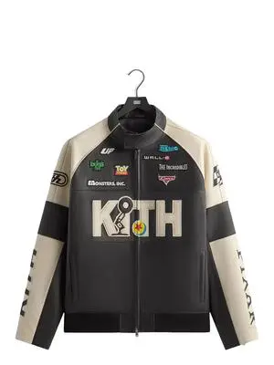 Kith X Disney Pixar Dejan Leather Jacket - Black