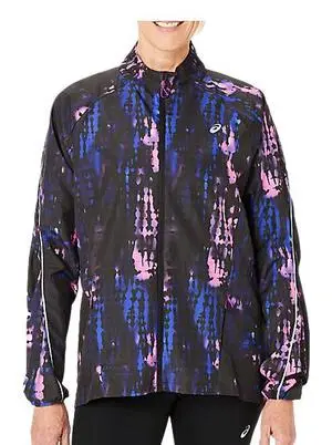 Asics Road Lite-show Jacket - Black/purple