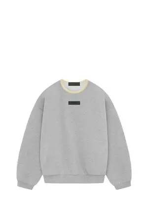 Fear Of God Fear Of God Essentials SS24 Crewneck Sweatshirt Light Heather Grey