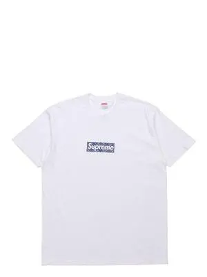 Supreme Fw19 Week 17 Bandana Box Logo Tee - White