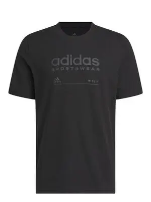 Adidas Lounge Graphic T-shirt - Black