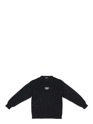 Balenciaga Bb Paris Icon Sweater - Black