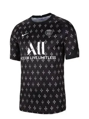 Nike Paris Saint-germain "accor Live Limitless" Dri-fit Jersey - Black