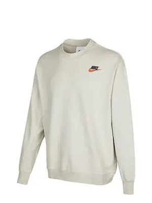 Nike Logo Embroidered Crewneck Pullover - Default Color