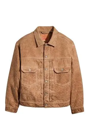 StÜssy X Levi's Dyed Jacquard Jacket - Brown