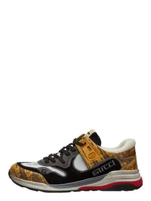 Gucci Ultrapace Printed Sneakers - Yellow Tejus Printed
