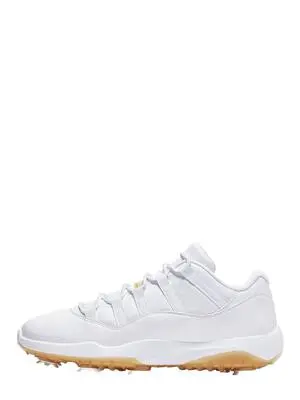 JORDAN Low Golf 'metallic Gold - White