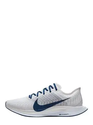 Nike Zoom Pegasus Turbo 2 Athletic Sneakers - Gray/white/blue