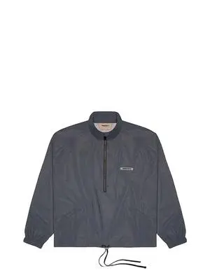 Fear Of God Fw20 Reflective Half Zip Track Pullover Black - None