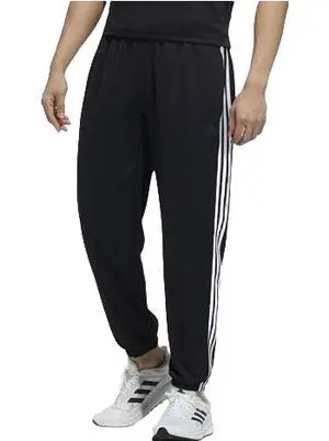 Adidas 3s Pants Stripe Lacing Bundle Feet Training Sports Pants - Black