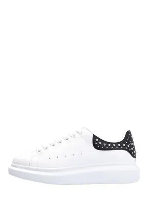 Alexander McQueen Studded Oversized Sneakers - White/black