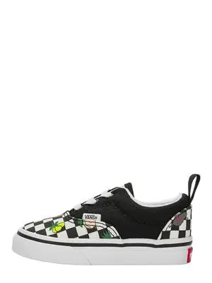VANS Era Fruit Checkerboard Lace Up Sneakers - Black/white