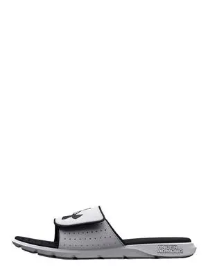 Under Armour Ignite Slides - White/black