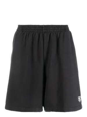 BALENCIAGA Balenciaga BB Paris Icon Sweat Shorts