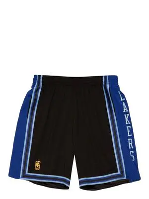 Mitchell & Ness X Nba 1996 Swingman Shorts 'los Angeles Lakers - Black/blue