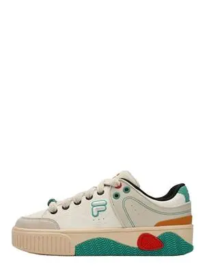 FILA FUSION FILA FUSION Stack Skate Shoes White/beige/red