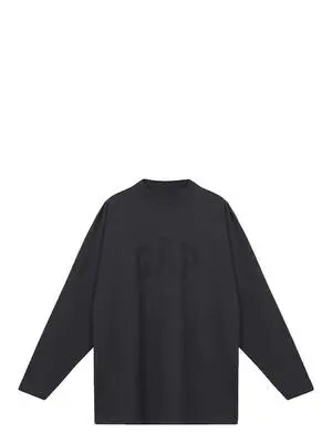 Yeezy Yeezy Gap Engineered By Balenciaga Ss22 Dove Long Sleeve Tee 'black' Black