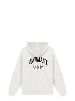 NEW BALANCE Varsity Fleece Hoodie - White