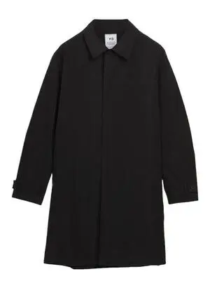 Adidas Y-3 Classic Dorico Nylon Car Coat - Black