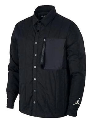JORDAN Air 23 Engineered Space Cotton Coach Jacket - Black