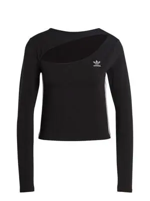 ADIDAS Adidas Originals Centre Stage Cutout Long Sleeve Top