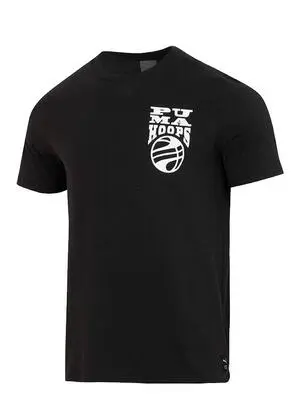 PUMA The Hooper Basketball T-shirt - Black