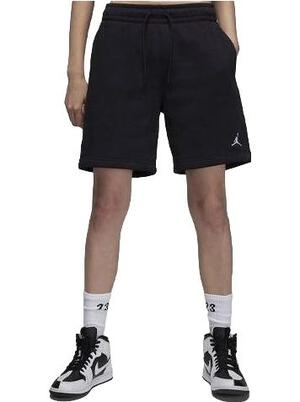 JORDAN Air Essential Fleece Shorts - Black