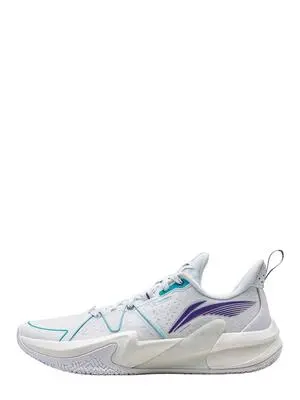 LI-NING Li-Ning Light Speed 1.5 Low Top Sneakers White/blue/purple